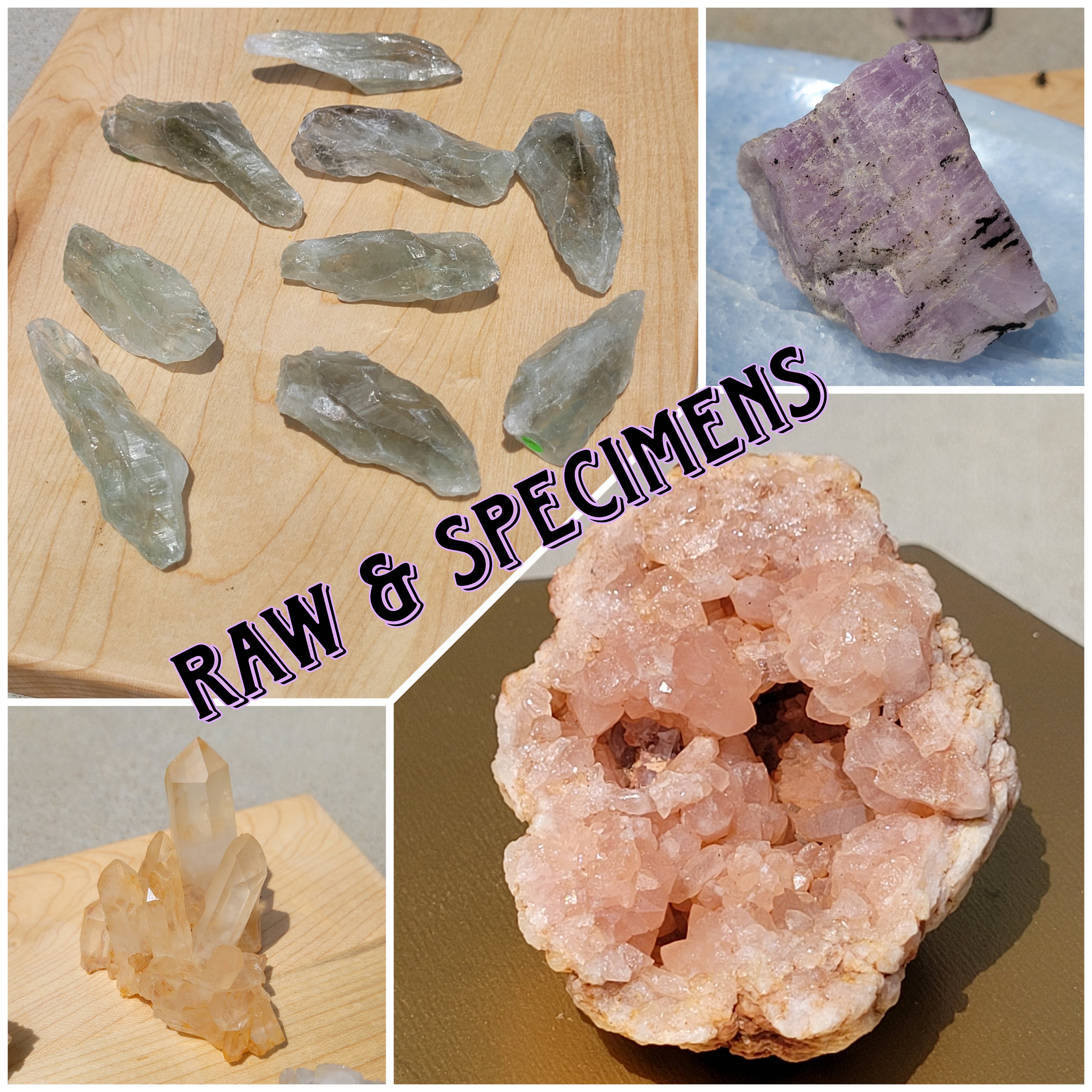 Raw crystals, specimens & geodes – Cosmic Embers